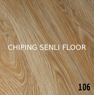 High glossy mould pressing 8mm 12mm AC4 laminated wood flooring with Wax
