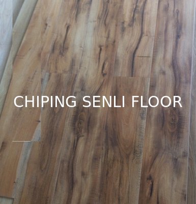 high glossy smooth surface U groove 12mm laminate wood flooring