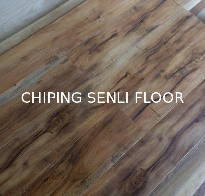 high glossy smooth surface U groove 12mm laminate wood flooring