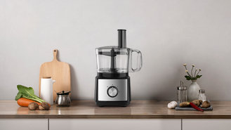 China 750W 2.0L FP413S compact stainless steel food processor supplier