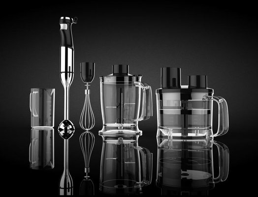 HB111 Stainless Steel Stick Blender With Chooper and Processing Bowl supplier