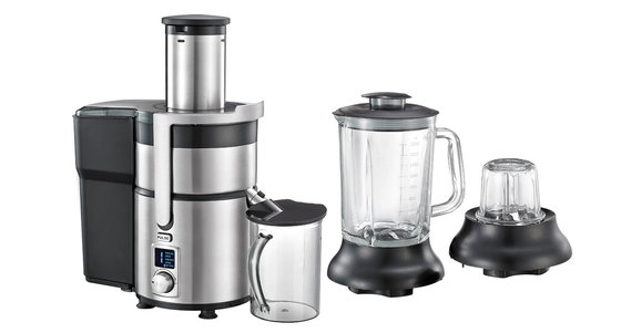 1000W DC Motor Stainless Steel Power Extractor with LCD Display and Pulse Button supplier