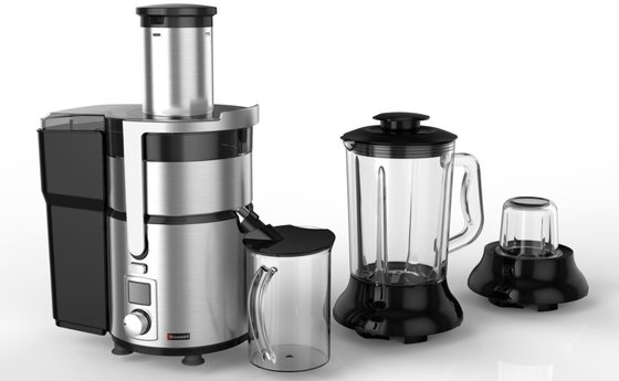 1000W DC Motor Stainless Steel Power Extractor with LCD Display and Pulse Button supplier