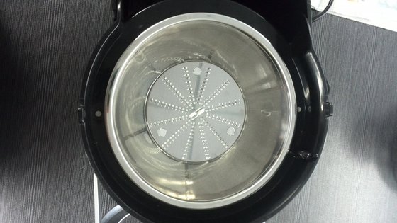1000W DC Motor Stainless Steel Power Extractor with LCD Display and Pulse Button supplier