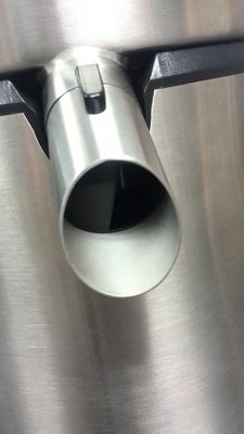 1000W DC Motor Stainless Steel Power Extractor with LCD Display and Pulse Button supplier