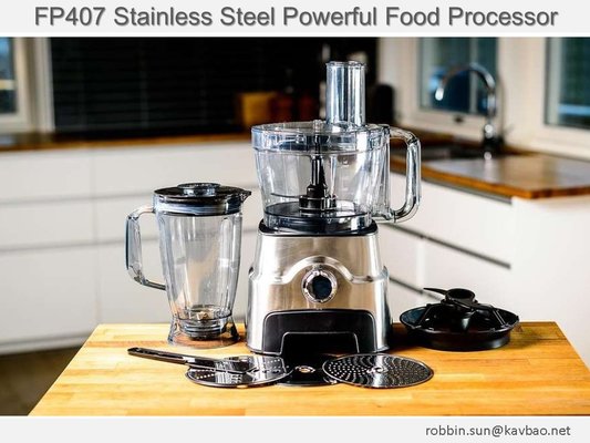 CB GS CE ROHS Certified 3.5L Bowl 8 IN 1 Stainless Steel Food Processor supplier
