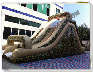 China Camouflage Slide Inflatable slide Game KSL090 supplier