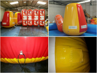 China Inflatable Swim buoy,Inflatable bunker,water sport game,paintball bunkers supplier
