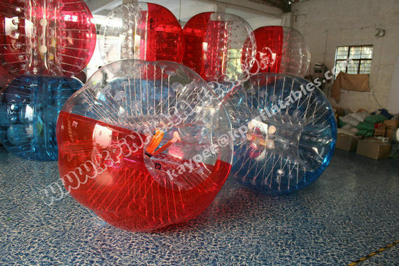 Half colour Hamster Ball, Bumper ball,Bubble Soccer ball,human zorbing ball supplier