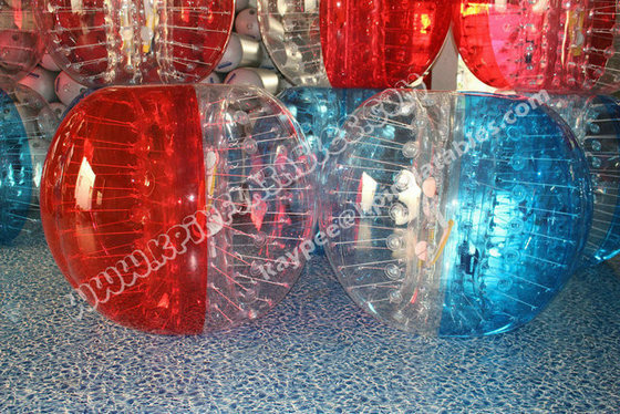 Half colour Hamster Ball, Bumper ball,Bubble Soccer ball,human zorbing ball supplier