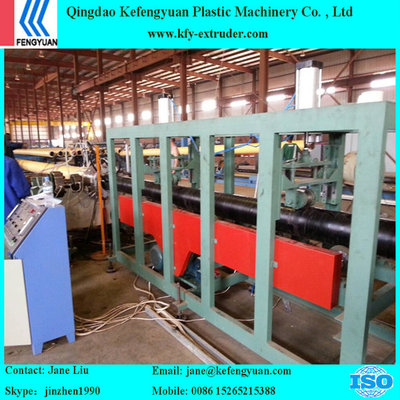 HDPE one step PU for steel pipe insulation foaming production line