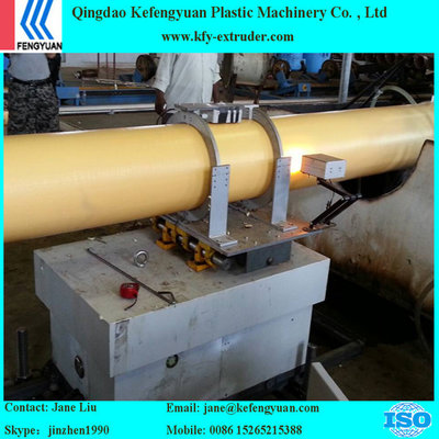 HDPE one step PU for steel pipe insulation foaming production line