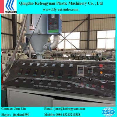 PE/PVC/PP/PA Cable Protection Single Wall Corrugated Pipe Production Line