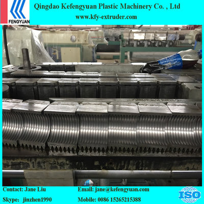 PE/PVC/PP/PA Cable Protection Single Wall Corrugated Pipe Production Line
