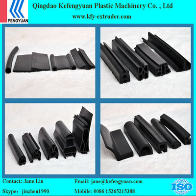 Soft PVC/PE sealing strip extrusion production line extruder machine manufacture