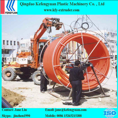 COD(Corrugated Optic Duct) pipe making machine extruder manufacture