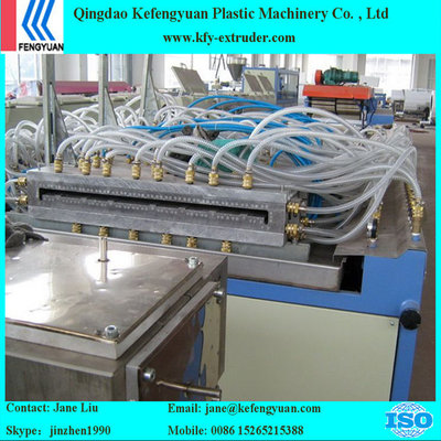 PVC/PE WPC crust foam board and outside door decoration wpc product making machine