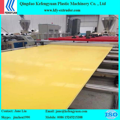 PVC/PE WPC crust foam board and outside door decoration wpc product making machine