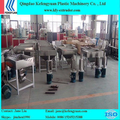PVC/PE WPC crust foam board and outside door decoration wpc product making machine