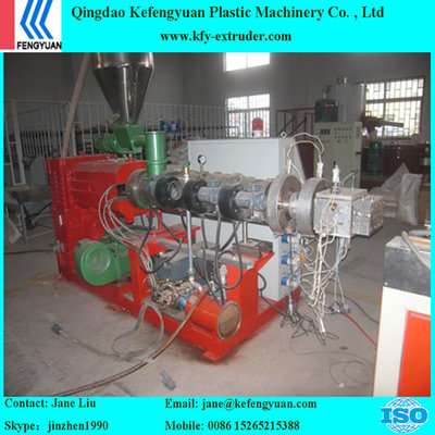 PE outdoor decoration WPC(wood plastic composite) profile production line