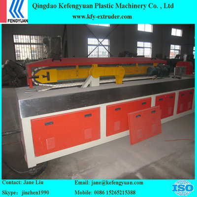 PE outdoor decoration WPC(wood plastic composite) profile production line