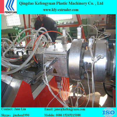 PE outdoor decoration WPC(wood plastic composite) profile production line