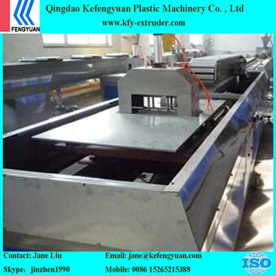 PVC window and door frame profile extrusion production line making machine manufacture