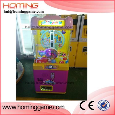 2016 best coin operated prize machines / small candy vending prize game machine(hui@hominggame.com)