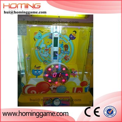 2016 best coin operated prize machines / small candy vending prize game machine(hui@hominggame.com)
