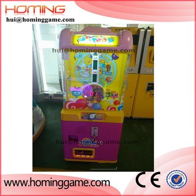 2016 best coin operated prize machines / small candy vending prize game machine(hui@hominggame.com)