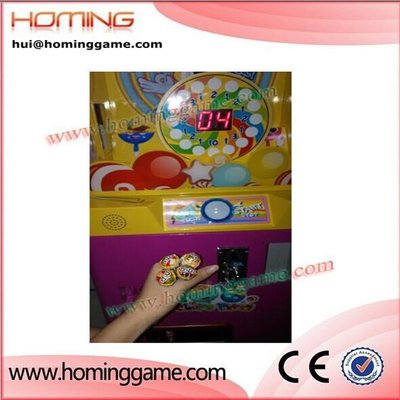 2016 best coin operated prize machines / small candy vending prize game machine(hui@hominggame.com)