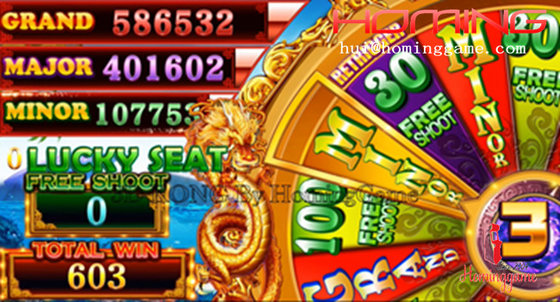 2018 IGS New 2 IN 1 Link Jackpot Fishing Game Ocean War VS Sky War Fish Table Games Machine