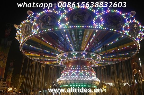 cheap attraction kids flying chair amusement park rides for sale