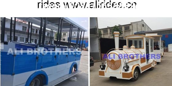 Theme Park 42 seats Tourism Train Trackless Travel Train
