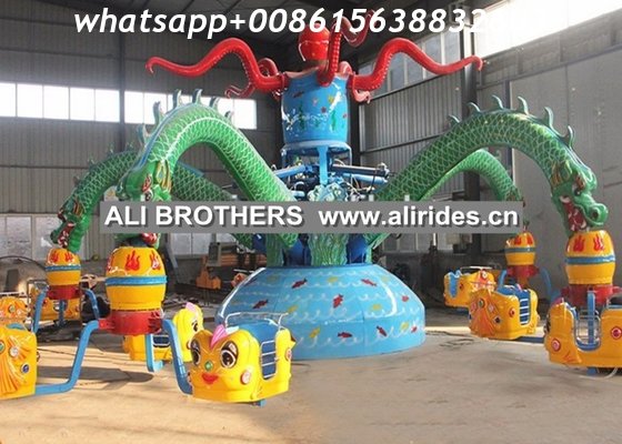 Theme park crazy magic dancing octopus rides amusement rides for sale