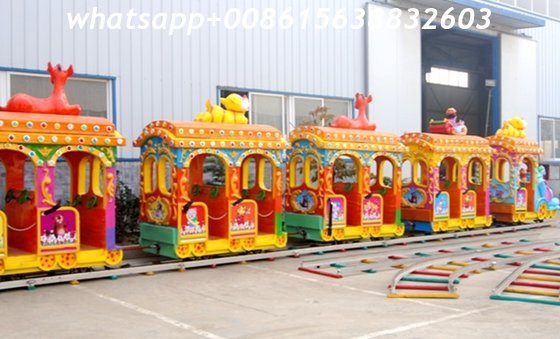 elephant mini track train electric outdoor amusement park ride elephant train for sale