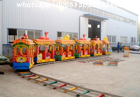 elephant mini track train electric outdoor amusement park ride elephant train for sale