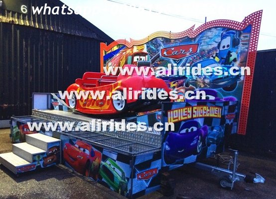 mobile amusement rides trailer mount mini flying car carnival rides for sale funfair games