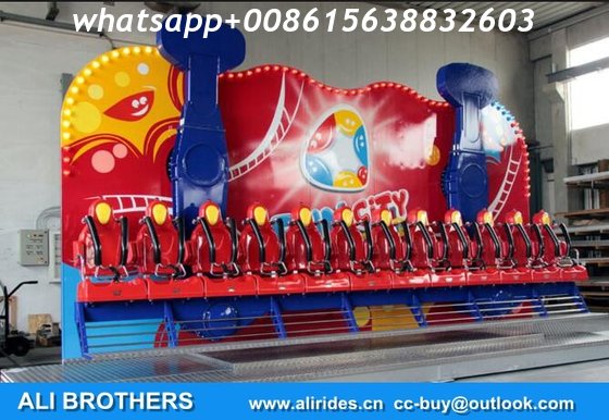 thrilling  top dancer ride Amusement park equipment Crazy waves Miami rides for sale