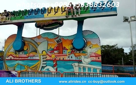 thrilling  top dancer ride Amusement park equipment Crazy waves Miami rides for sale