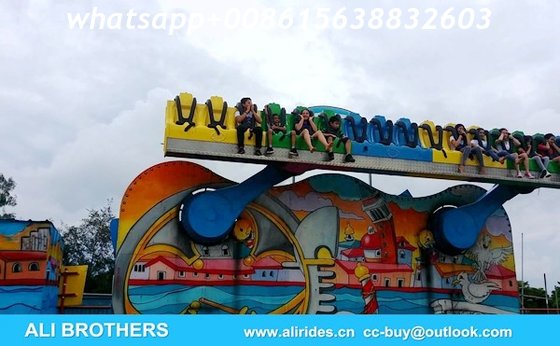 thrilling  top dancer ride Amusement park equipment Crazy waves Miami rides for sale