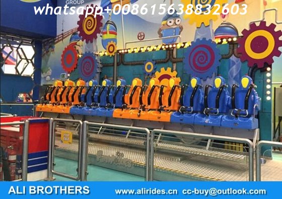 thrilling  top dancer ride Amusement park equipment Crazy waves Miami rides for sale