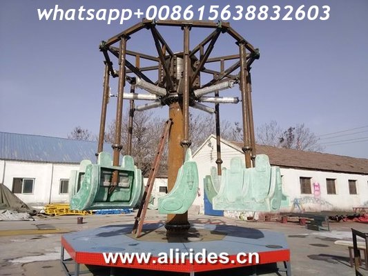 trailer mounted airborne shot Portable Rides Mobile Rides Amusement Rides on Trailer
