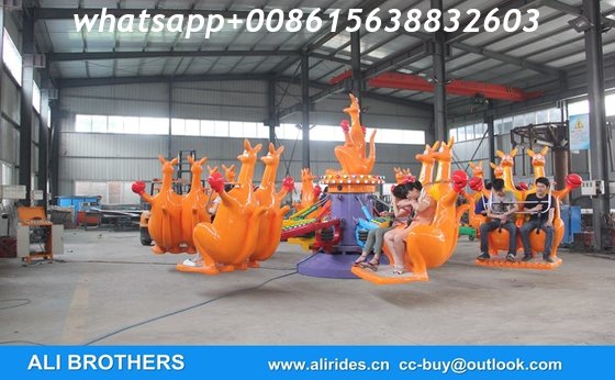 outdoor amusement 8 arms park equipment for sale kiddie ride kangroo jumping