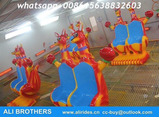 outdoor amusement 8 arms park equipment for sale kiddie ride kangroo jumping