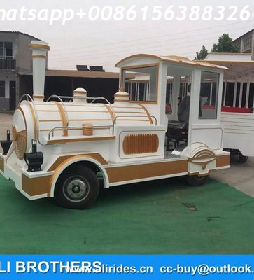 china amusement rides trackless train/diesel trackless train for amusement park/india tourist train