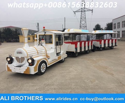 china amusement rides trackless train/diesel trackless train for amusement park/india tourist train