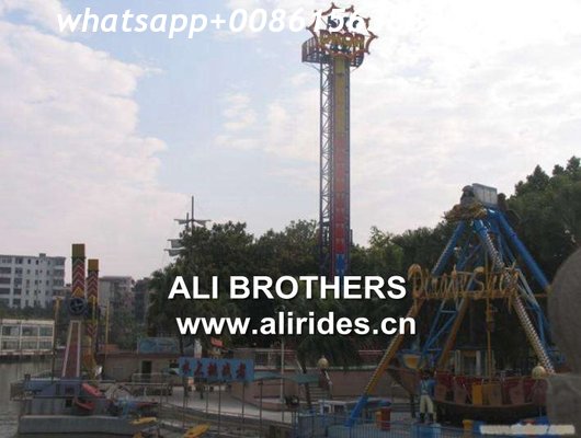Mechanical amusement jumping frog rides/Fiberglass ride amusement jumping frog/park popular sky drop