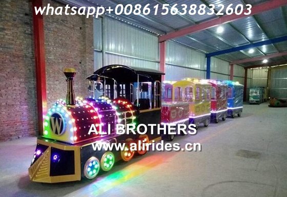 Train Rides Electric Amusement Park Trains For Kids Birthday Parties Sale