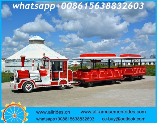Theme Park 42 seats Tourism Train Trackless Travel Train